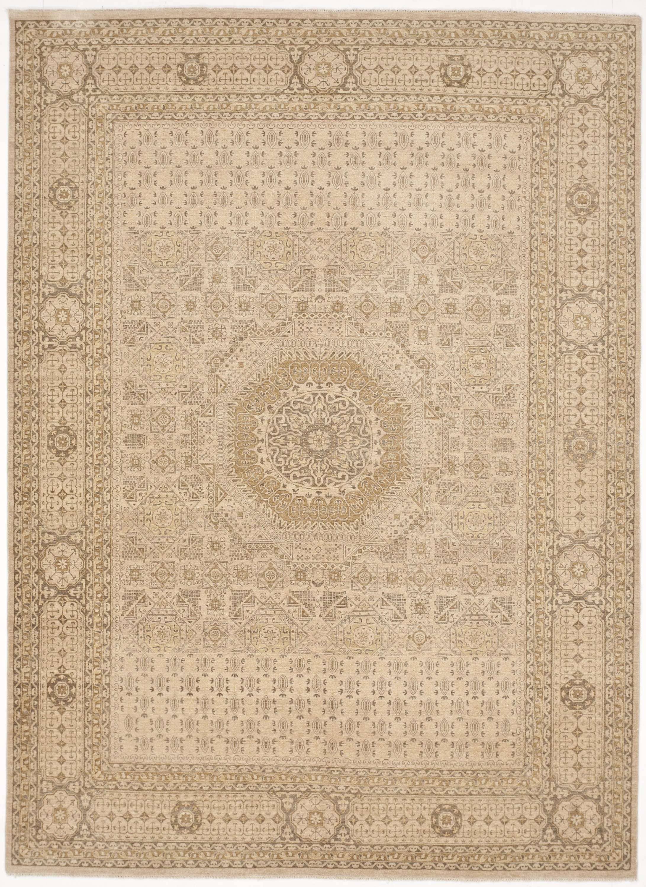 Nasser Luxury Rugs - NLR238 - Hand-knotted Mamluk-style Rug - 9'0" x 12'4"