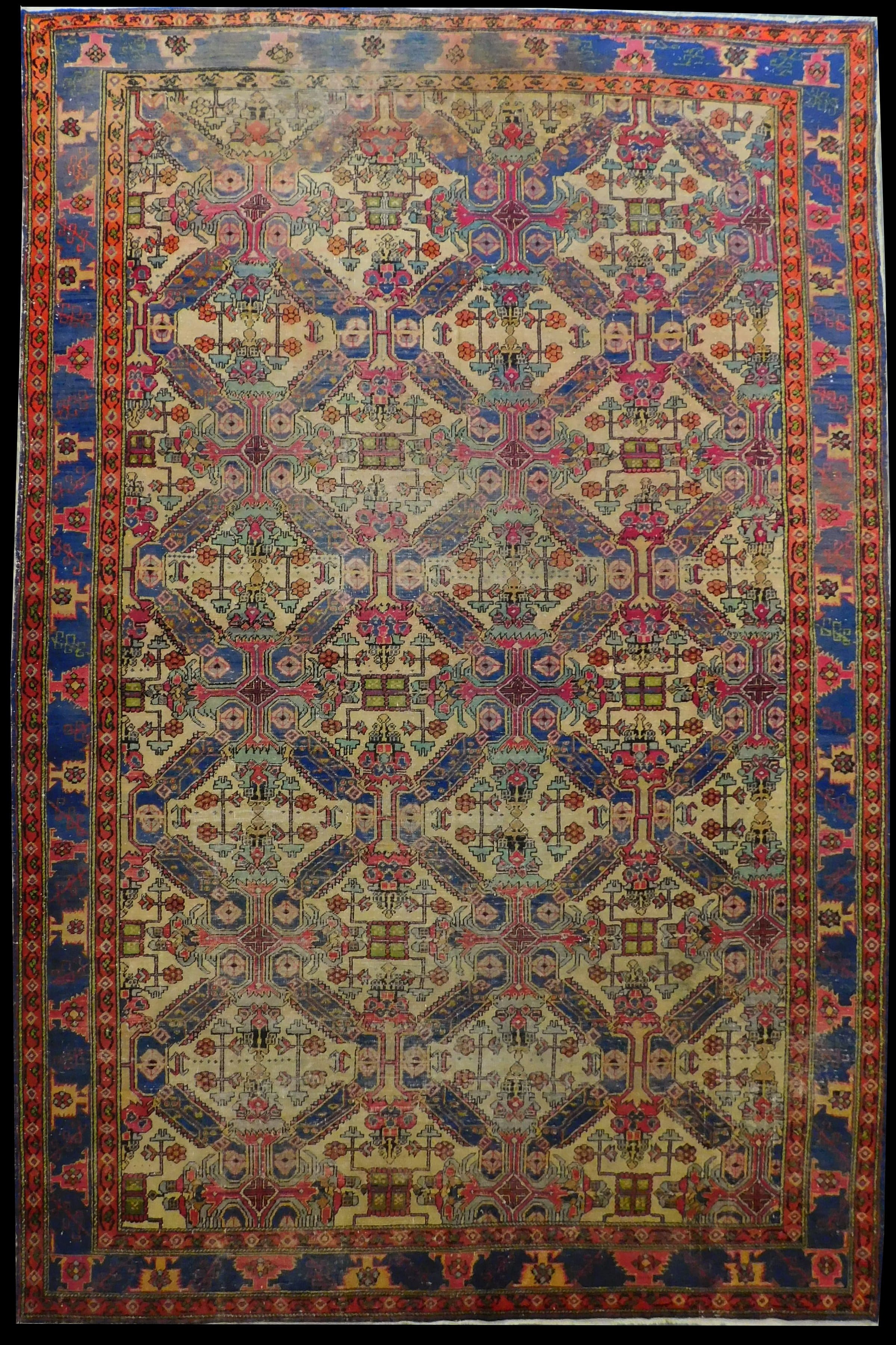 Nasser Luxury Rugs - NLR937b - Antique Hand-knotted Persian Tabriz Rug ...