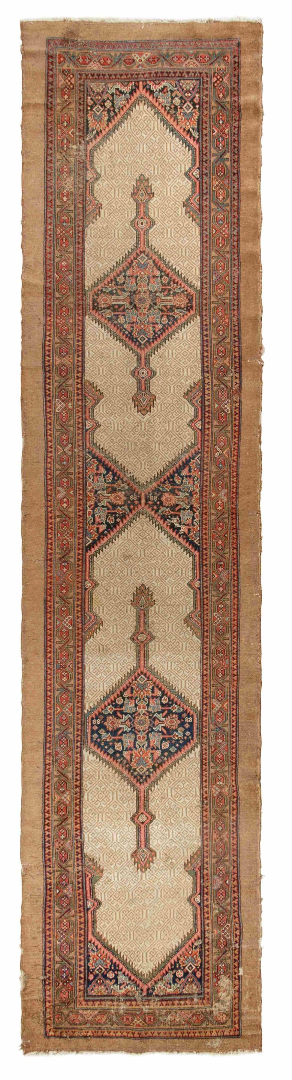 Nasser Luxury Rugs - NLR941 - Antique Persian Sarab Runner Rug - 3'5" x ...